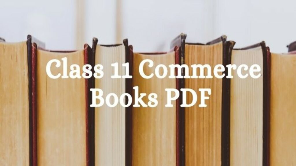Class 11 Commerce Books PDF Download