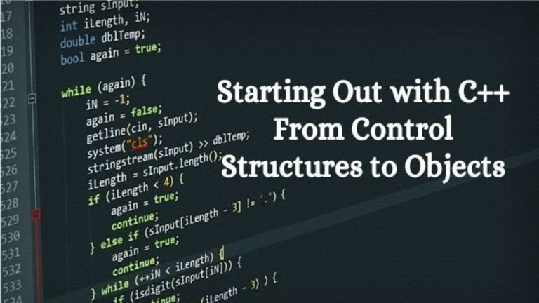 Starting Out With C++ From Control Structures To Objects PDF